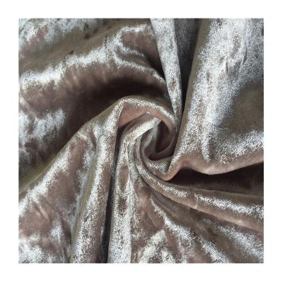 China Super Soft 4-Way Stretch Tear-Resistant Printed Spandex Velvet Fabric for Garments and Home Decor for sale