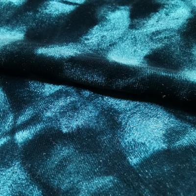 China 160GSM Stretch Korean Velvet Girls Dress Fabric for sale