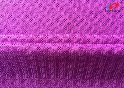 China Esportes Mesh Fabric For Garment Lining do poliéster de Wicking da umidade à venda