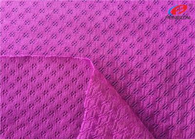 China Esportes Mesh Fabric For Garment Lining do poliéster de Wicking da umidade à venda