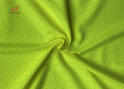 China Het duidelijke Deyed-de Stoffenkleding van het Sportennetwerk Materiële Breien krimpt - Bestand Te koop
