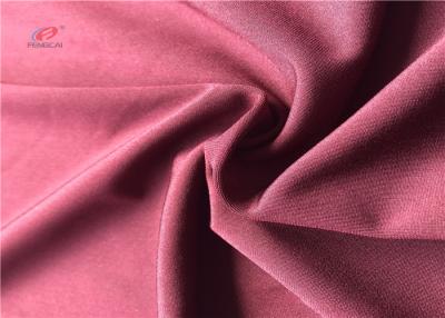 Cina Tessuto brillante dell'elastam del poliestere di Lycra di 4 modi di colore solido per gli sport Swimiwear in vendita