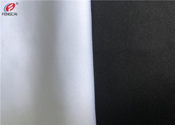 Scuba Air Layer Polyester Spandex Weft Knitted Fabric For Garment