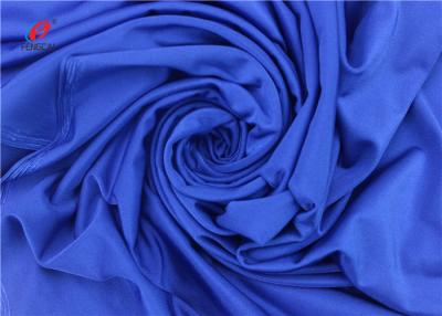 중국 요가 저지 직물을 위한 87% 폴리에스테 13% 스판덱스 4 방법 Lycra 빛나는 직물 판매용