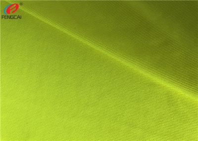 Cina Trama 100% del tessuto del materiale fluorescente del poliestere che tricotta il tessuto asciutto della camicia di polo di golf di misura in vendita