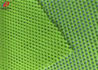 China 54D Polyester Breathable Vest Knitted Fluorescent Fabric 160cm Width 50-120gsm for sale