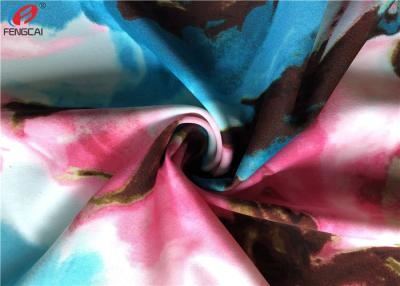 China High Stretch Anti - UV Printed Nylon Spandex Fabric Swimwear Fabric for sale