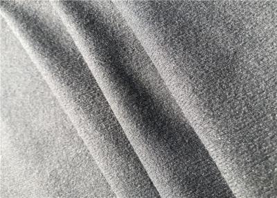 Cina Il tricot spazzolato del poliestere tricotta jersey eccellente di colore grigio del tessuto il poli in vendita