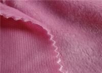 China SGS Standard 59 Inch Pink Velboa Fabric 100% Polyester 200gsm Soft Plush for sale