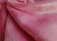 China SGS Standard 59 Inch Pink Velboa Fabric 100% Polyester 200gsm Soft Plush for sale