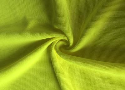 China Traffic Police Uniform Weft Knit Polyester Reflective Fabric for sale