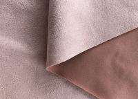 China Plain Dyed Micro Suede Polyester Fabric For Winter Jacket for sale