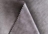 China Solid Dyed Weft Stretch Micro Suede Polyester Fabric For Garment for sale