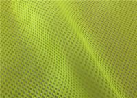 China 100% Polyester Reflective Fluorescent Mesh Fabric 150cm Width 120gsm for Safety Vests for sale