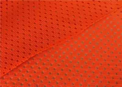 Cina Alto poliestere visibile 100% Mesh Fabric For Safety Cloth fluorescente in vendita