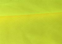 China 120GSM Breathable Fluorescent Polyester Stretch Fabric 58/60 for Safety Jacket for sale