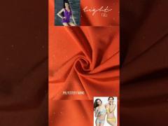 Knit Polyester Spandex Fabric 4 Way Stretch For Yoga Leggings Swimwear