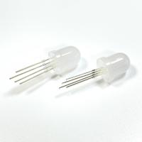 China 8mm GRBW 4-In-1 SK6812 Integrated Driver Addressable Pixel Round Diffused Head LED Diode for sale