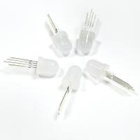 China 8mm GRBW 4-In-1 SK6812 Integrated Driver Addressable Pixel Round Diffused Head LED Diode for sale