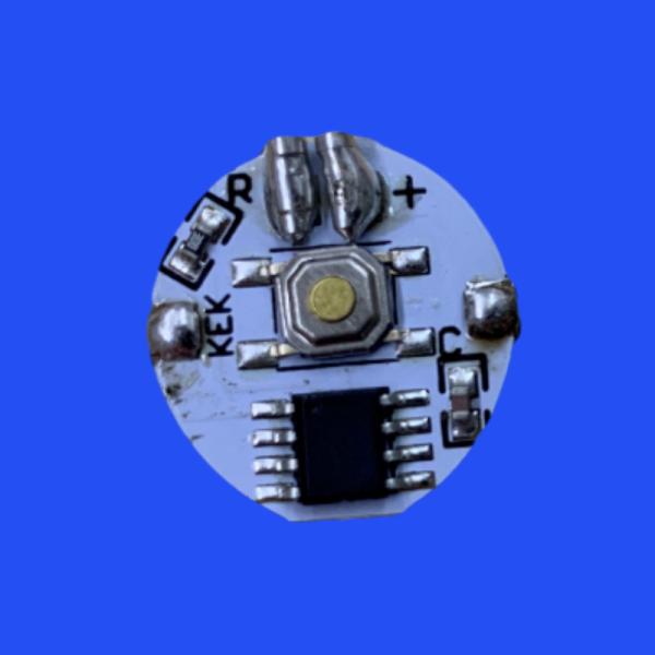 Quality KEK 4-Mode Microlight LED Flasher Chip Board with Replaceable 2-Pin LEDs Multi-Color Strobe & Flash Modes for sale