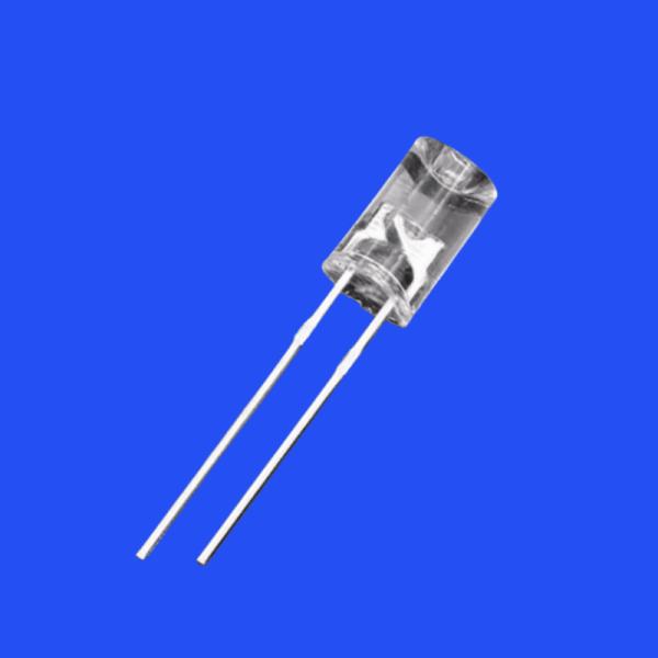 Quality 5mm 1.0Hz 1/2 Duty Cycle Green Color 520nm 5000mcd 90deg Capacitor Zener for sale