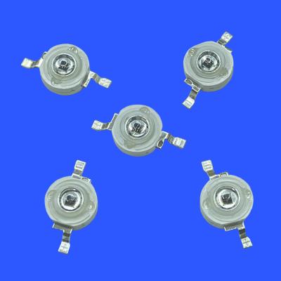 China 1050nm Infrared Wavelength Clear Convex Lens 120 Deg 3W High Power IR LED Emitter For Plant Growth Light for sale