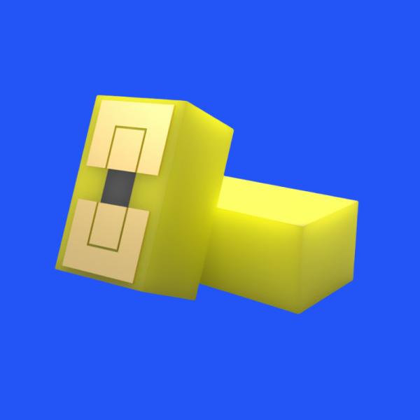 0.8x0.5x0.4mm 0805 Flip Chip Framed Auxiliary Electrode CSP LED για εξωτερικές οθόνες