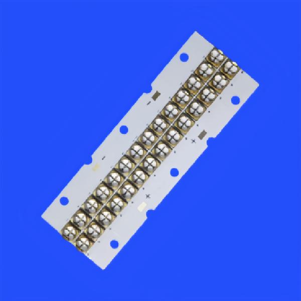 104*35mm 10435 365nm 240-320W 48-54V 60deg UVA Module For Material Analysis