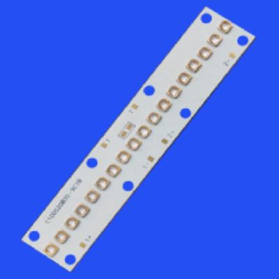 100*20mm 10020 385nm 395nm 405nm 30-50W 30deg 60deg módulo de iluminação UV para detecção de fluorescência