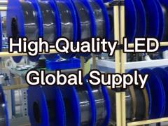 5mm 1.5Hz 1/12 Ciclo di lavoro 12V Orange Color 615nm 1200mcd 90deg Resistor integrato Flangeless Concave Flashing LED