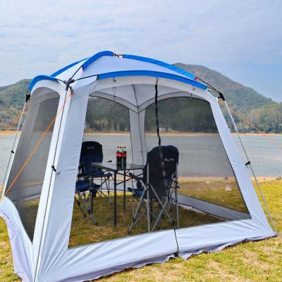 China Baldacchino di campeggio impermeabile 100% del poliestere 210D W/P 2000mm 4 una tenda di 6 persone for sale