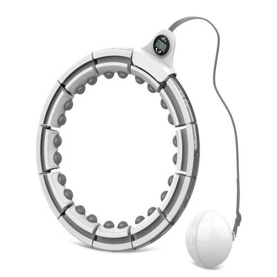 China Verlies Yoga Hula Ring Hoop van de Gewichts de Afneembare Sporten Gewogen Gymnastiek Te koop