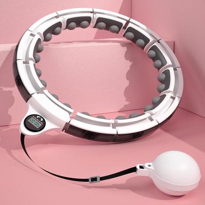 Cina Hula Ring Hoop di yoga di forma fisica degli adulti della palestra pesata Digital della parte 24 in vendita