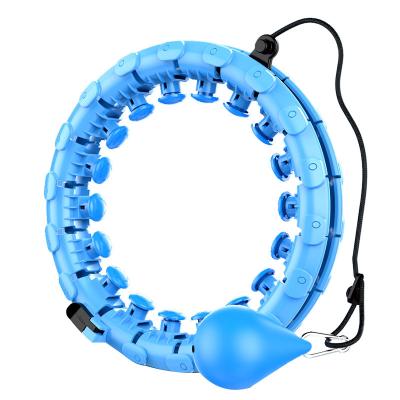 Cina Contro hula Ring Hoop di yoga di forma fisica della palestra pesata del cerchio rilassamento in vendita