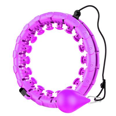 Cina Contro hula Ring Hoop di yoga di forma fisica della palestra pesata del cerchio rilassamento in vendita