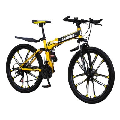 Cina Mountain bike pieghevole ad alto tenore di carbonio, mountain bike a 26 pollici di Off Road in vendita