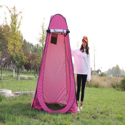 中国 キャンプのシャワーのテントのプライバシーの洗面所の更衣室の上の単一の破裂音 販売のため