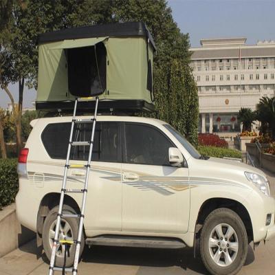 Cina Tenda respirabile di sport all'aperto della tela, letto duro Shell Car Roof Tent all'aperto del tetto di viaggio in vendita