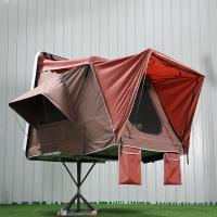 China ABS Hard Shell Rooftop Camping Tent 2-3 Person 600lb Capacity Waterproof for sale