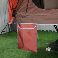 China ABS Hard Shell Rooftop Camping Tent 2-3 Person 600lb Capacity Waterproof for sale