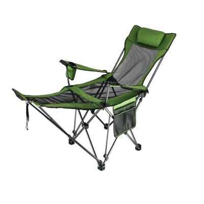 Cina Sedie pieghevoli di campeggio di seduta e di menzogne del metallo Stowable del portatile del tessuto del tubo d'acciaio 600D in vendita
