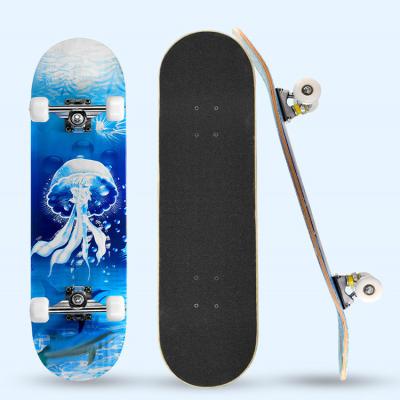 Cina Pattino di legno di alluminio della lega della pittura del sostegno della piattaforma dell'acero su ordinazione del pattino in vendita