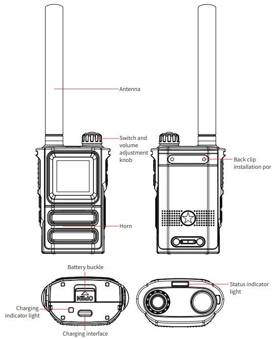 300m-6g Security &Protection Handheld Drone Detection System Drone Detector