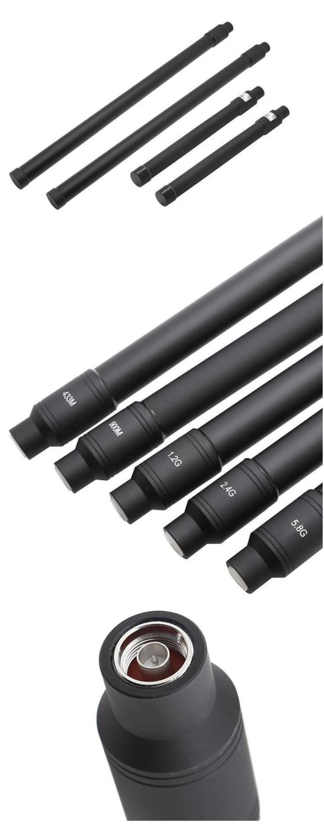 1.5g 2.4G 5.8g &amp; 900MHz Omnidirectional Anti-Drone Jammer with Fiberglass Antenna
