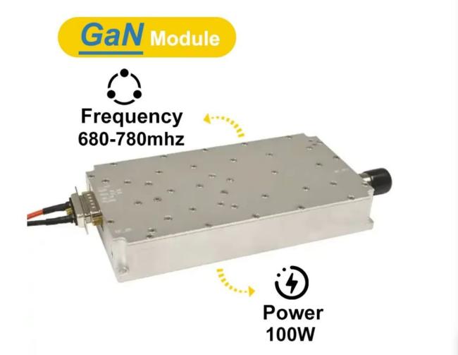 680-780MHz 100W GaN Amplifier Module Anti Drone Suppression for Anti Fpv RF Power Amplifier