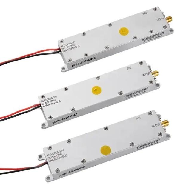 1.4G 20W GaN RF Power Amplifier Detect Module for Anti Drone System Autel Mavic 3 Counter Fpv C-Uas Djis Countermeasure