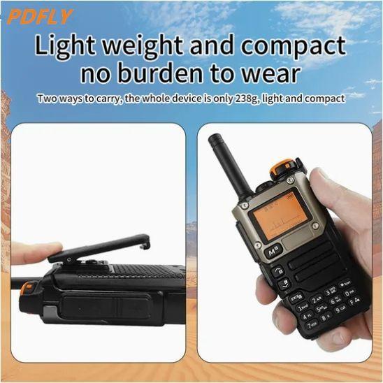Handheld Drone Detection Equipment Portable 700MHz-6GHz 0-2km Operating Distance Fpv Detector with Uav Signal Jammer Function
