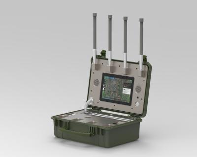 China 2.4G 5.8g 1.4G 5.2g 900m Uav Detector Signaling Equipment Uav Defense System Briefcase for sale