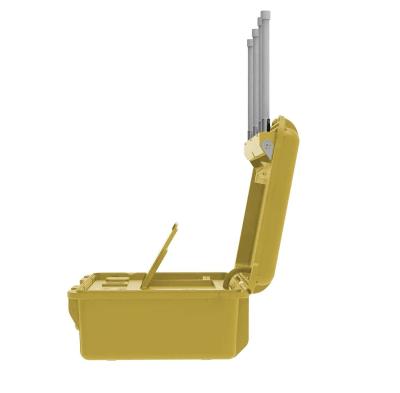 China IP65 Drone Defense System Suitcase Anti Drone System 5km Detection Range for sale
