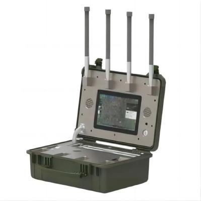 China 8km Portable Drone Detector Precise Positioning Dji Aeroscope Drone Monitoring System for sale